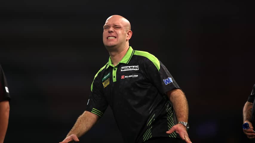 Van Gerwen moet vrije val voorkomen na WK-exit: 'Het is twee voor ...