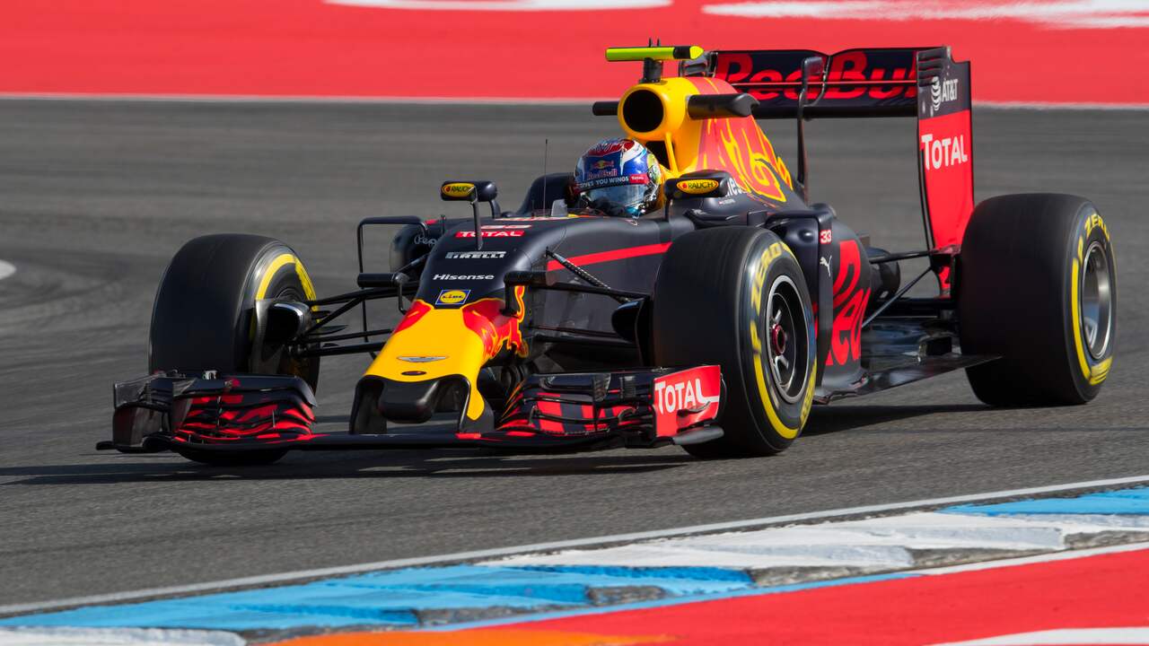 Verstappen klokt vijfde tijd bij eerste vrije training GP Duitsland | Formule 1 | NU.nl