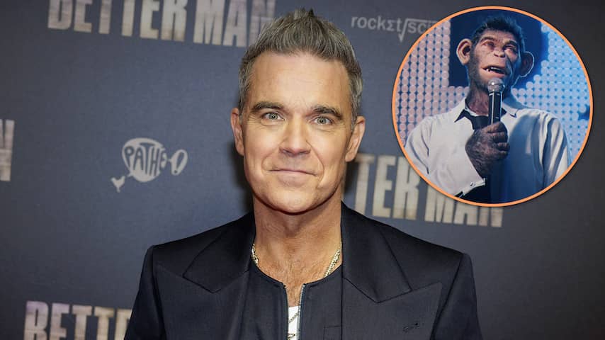 Robbie Williams als aap in biopic: 'Film bestaat dankzij gekken met ...