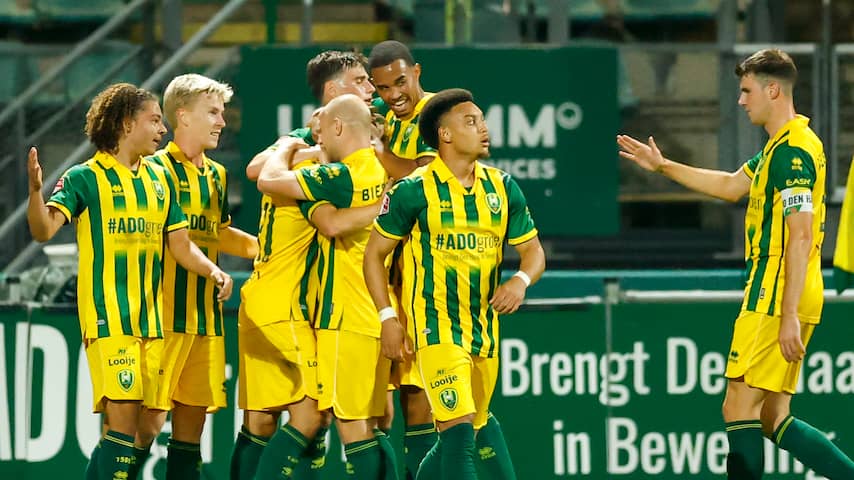 ADO koploper in KKD na zege op Almere City, TOP Oss-speler scoort met omhaal | Voetbal | NU.nl
