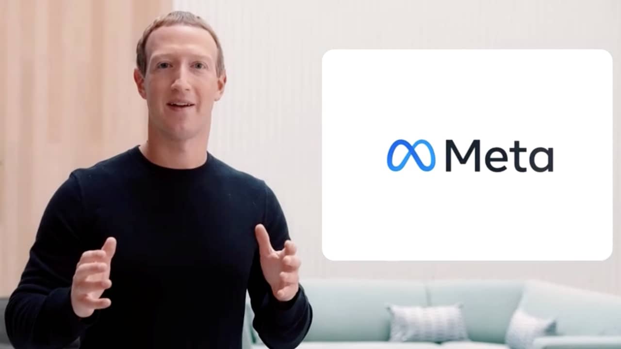 Zuckerberg onthult met Meta nieuwe naam van moederbedrijf Facebook ...