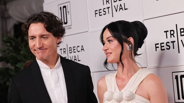 Katy Perry en Justin Trudeau voor het eerst samen op rode loper | NU.nl
