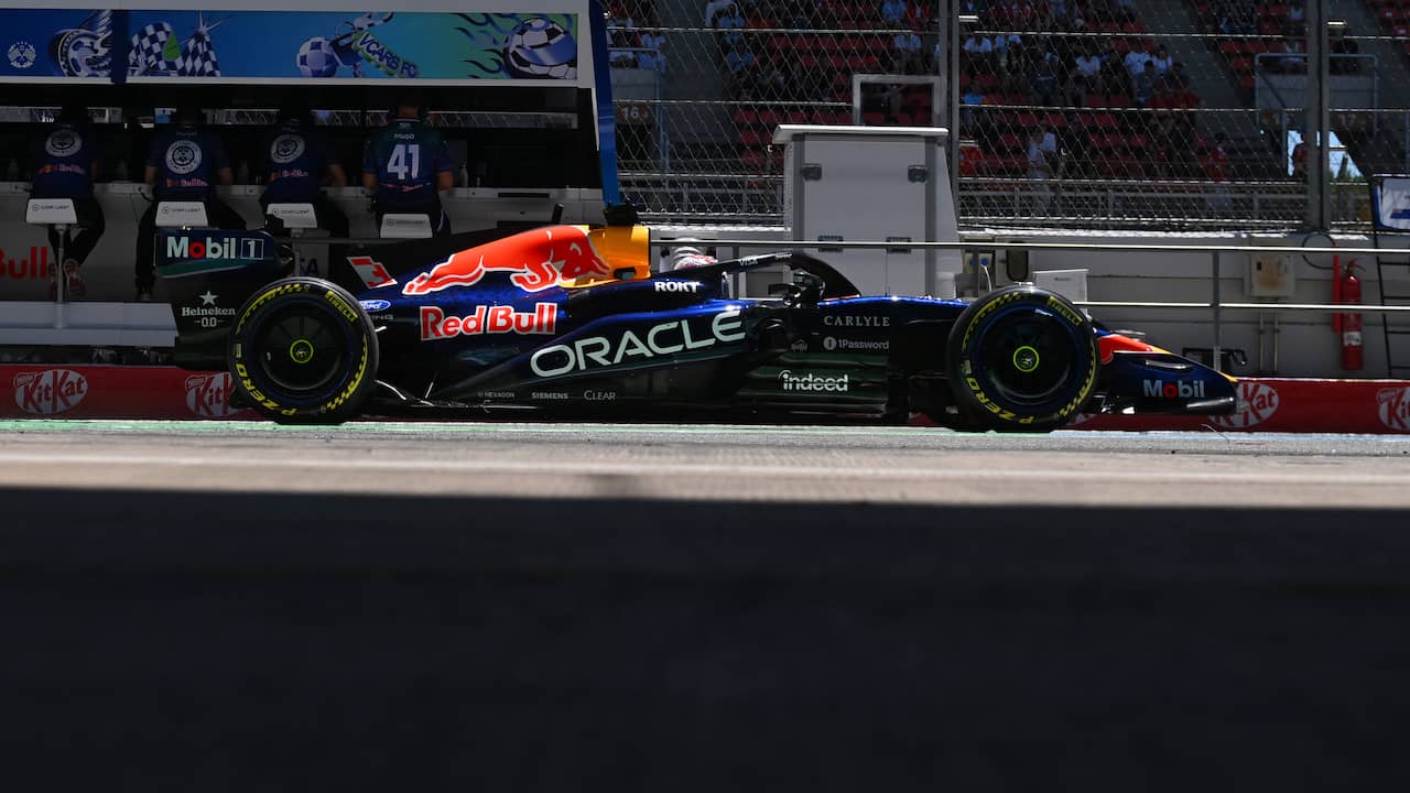 Ontevreden Verstappen klokt vierde tijd in eerste vrije training GP ...