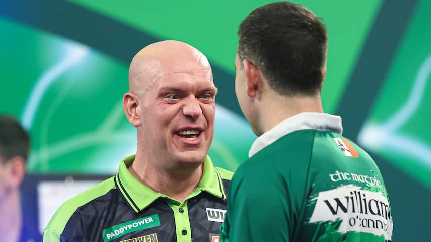 Michael van Gerwen sneert naar dartsrivaal Peter Wright: 'Tijd om te ...