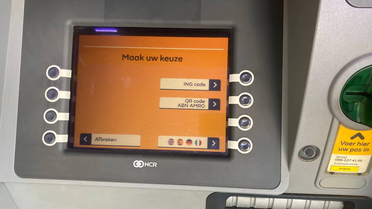 Geen betaalpas meer nodig voor geld uit de muur van je ING-rekening ...