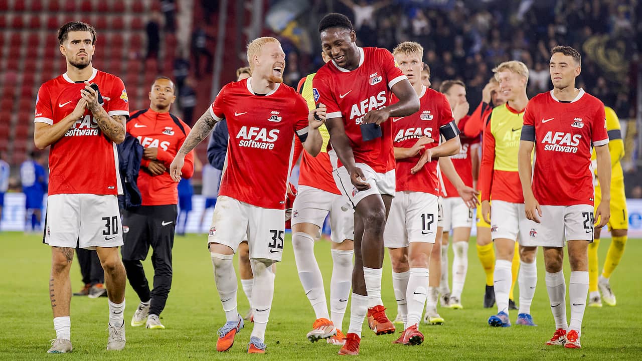 AZ gaat met elftal vol eigen jeugd Europa in: 'We spelen al tien jaar ...