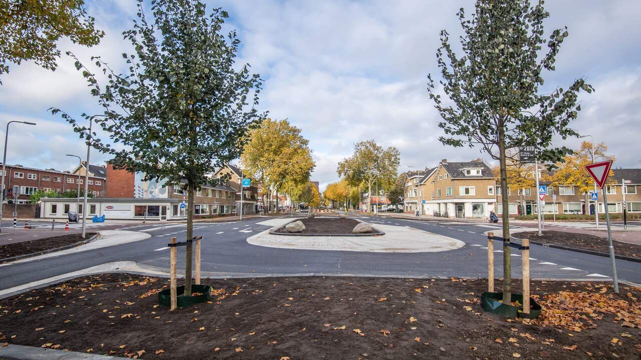 Herinrichting verkeersplein 't Goylaan in Utrecht lijkt succesvol | Utrecht | NU.nl