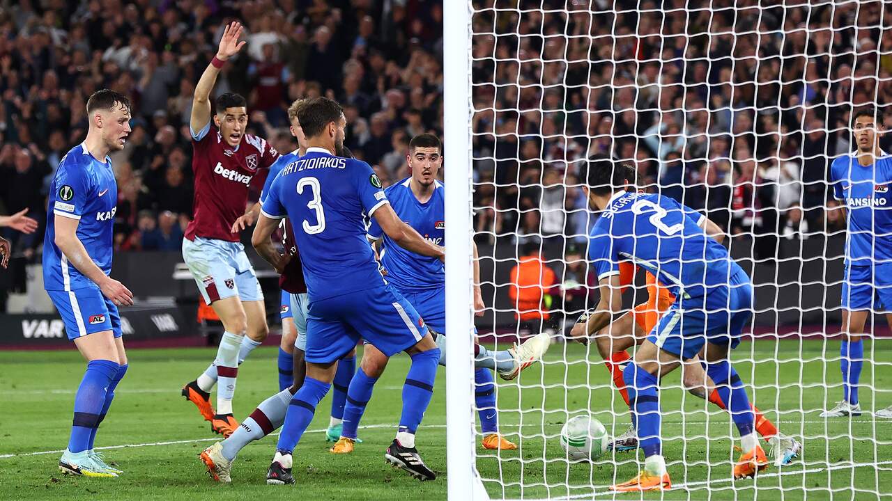 AZ mag hopen op Conference League-finale na kleine nederlaag bij West Ham | Voetbal | NU.nl