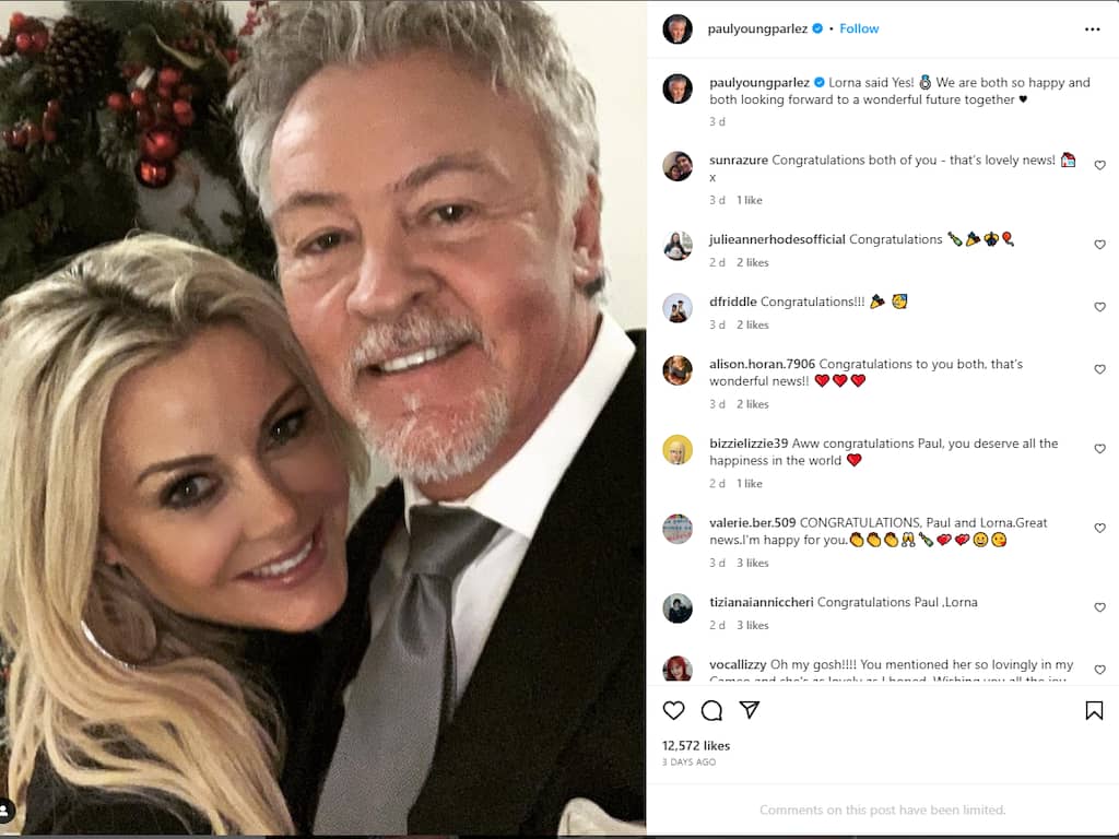 Popicoon Paul Young verloofd met vriendin Lorna | Achterklap | NU.nl