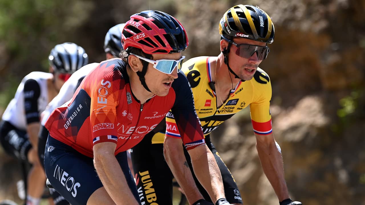 Voormalig Tour-winnaar Geraint Thomas (37) gaat nog twee jaar door bij ...