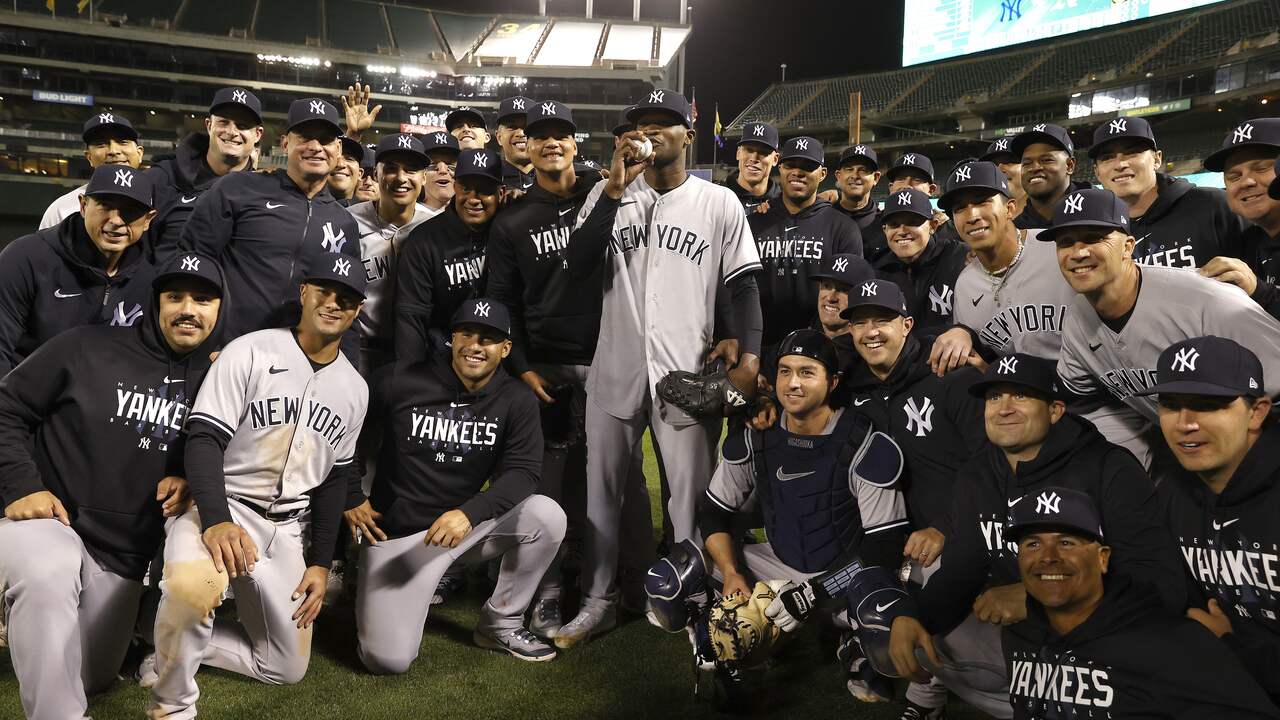 Yankees-pitcher Germán zorgt voor zeer zeldzame 'perfect game' in MLB ...