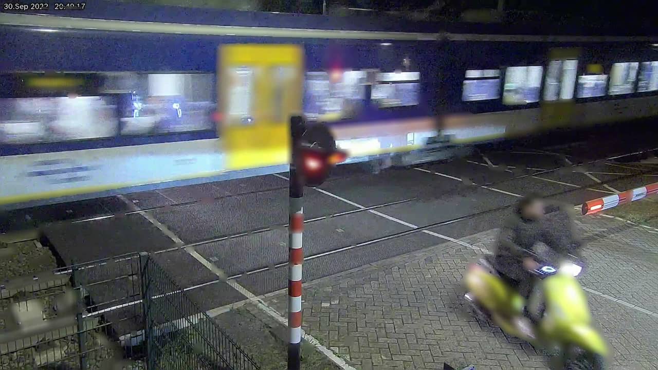 ProRail deelt levensgevaarlijke momenten bij spoorwegovergangen | NU.nl