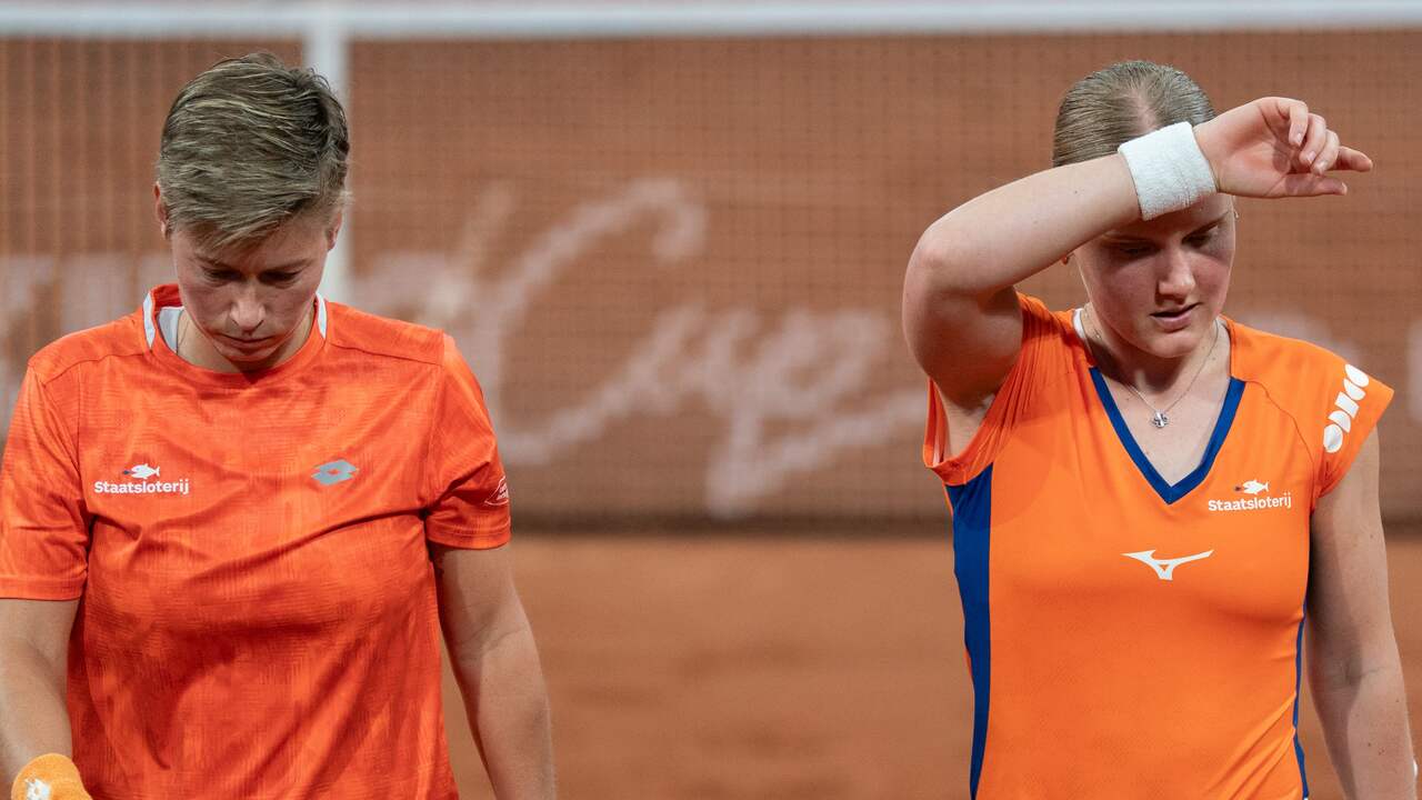 Nederlandse tennisploeg degradeert uit de Wereldgroep van Billie Jean ...