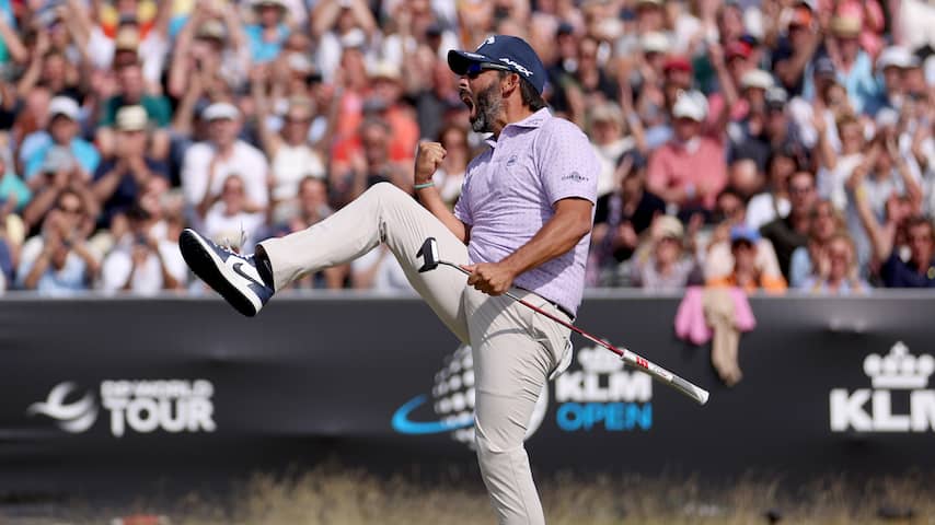 Spanjaard Larrazábal wint KLM Open, Caron beste Nederlandse golfer ...