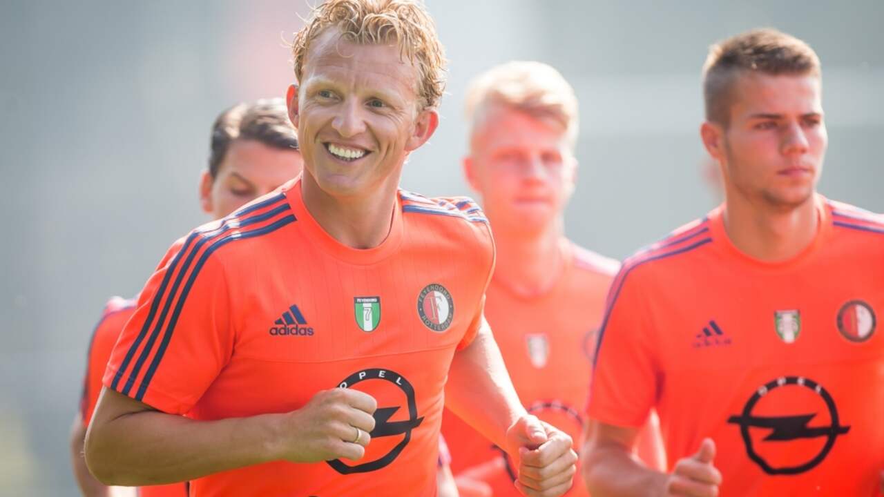 Kuijt maakt rentree op trainingsveld Feyenoord | Voetbal | NU.nl