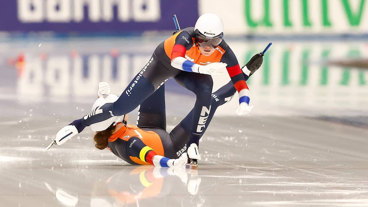 Teamsprintsters grijpen naast EK-medaille na val, zilver op ...