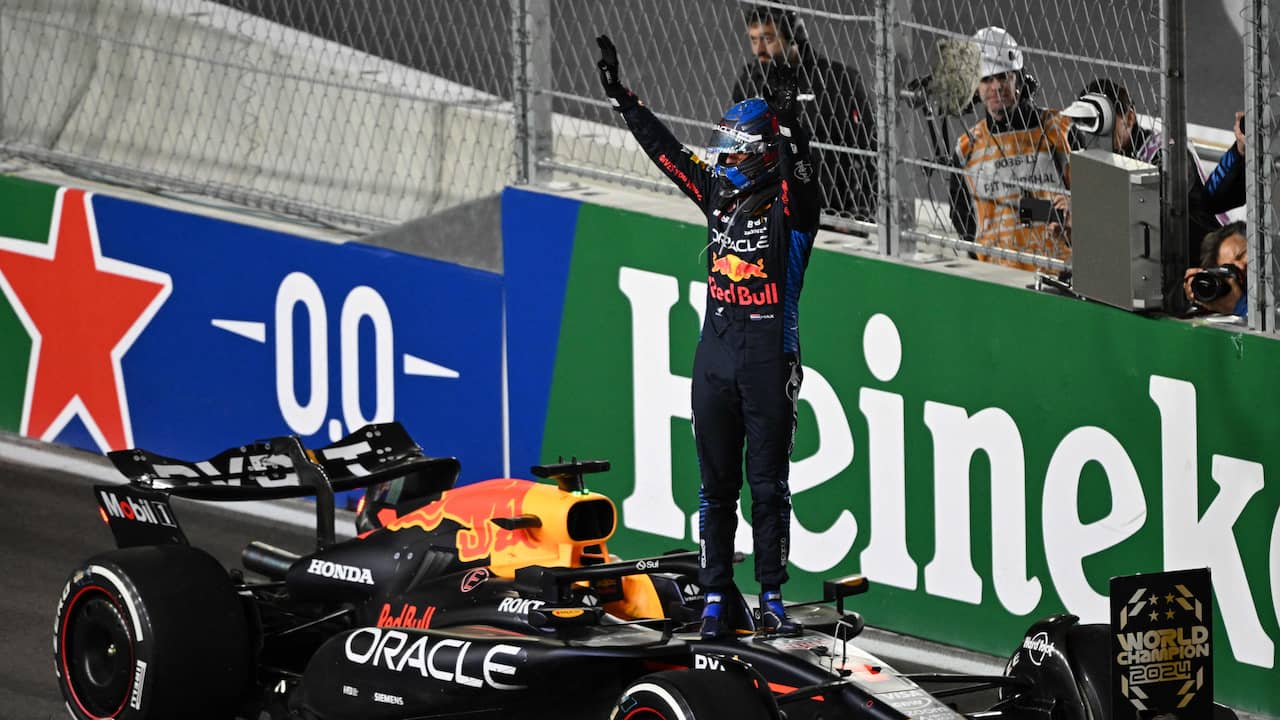 Live F1 | Lees hier terug hoe Verstappen zijn vierde titel won in Las Vegas - NU.nl