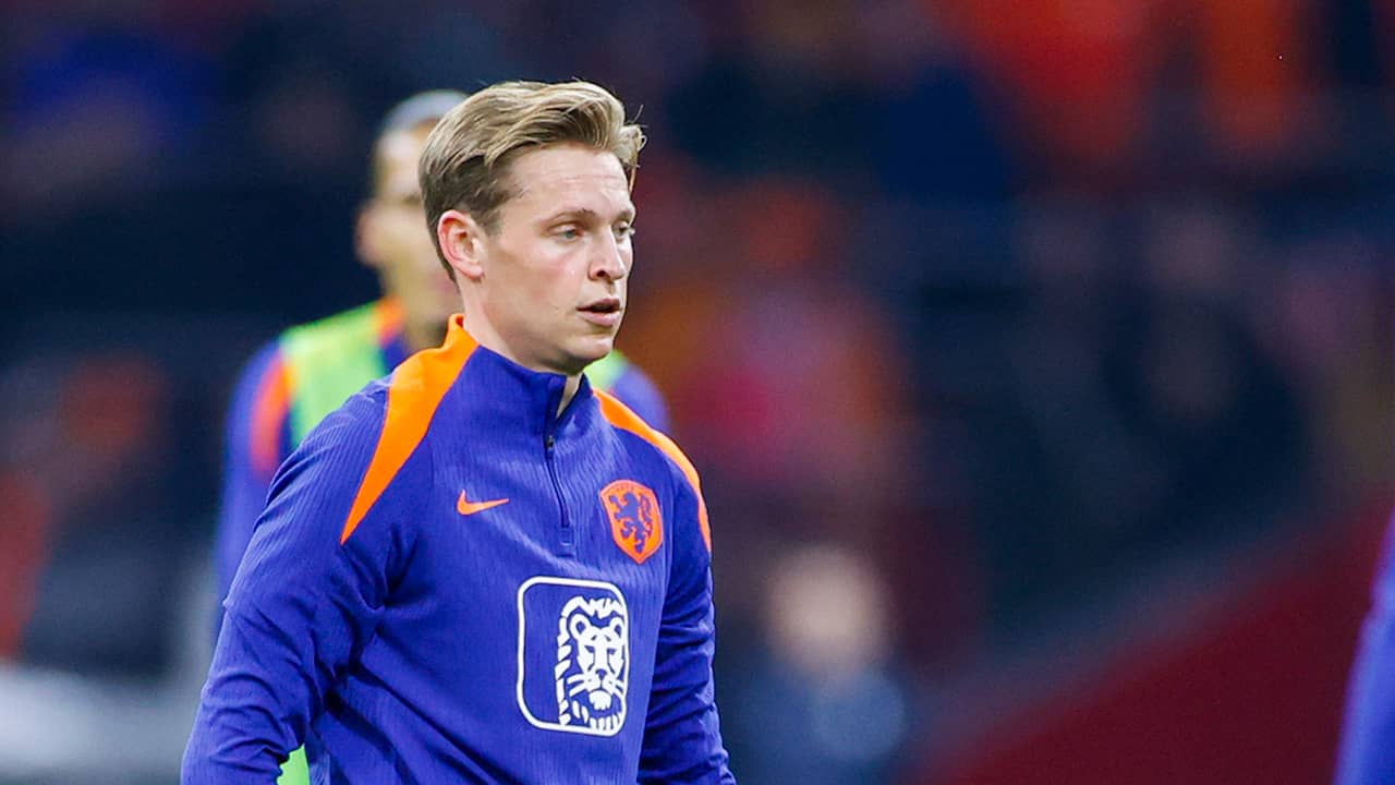 Frenkie de Jong terug in basis Oranje, ook Weghorst en Van Hecke starten | Voetbal | NU.nl