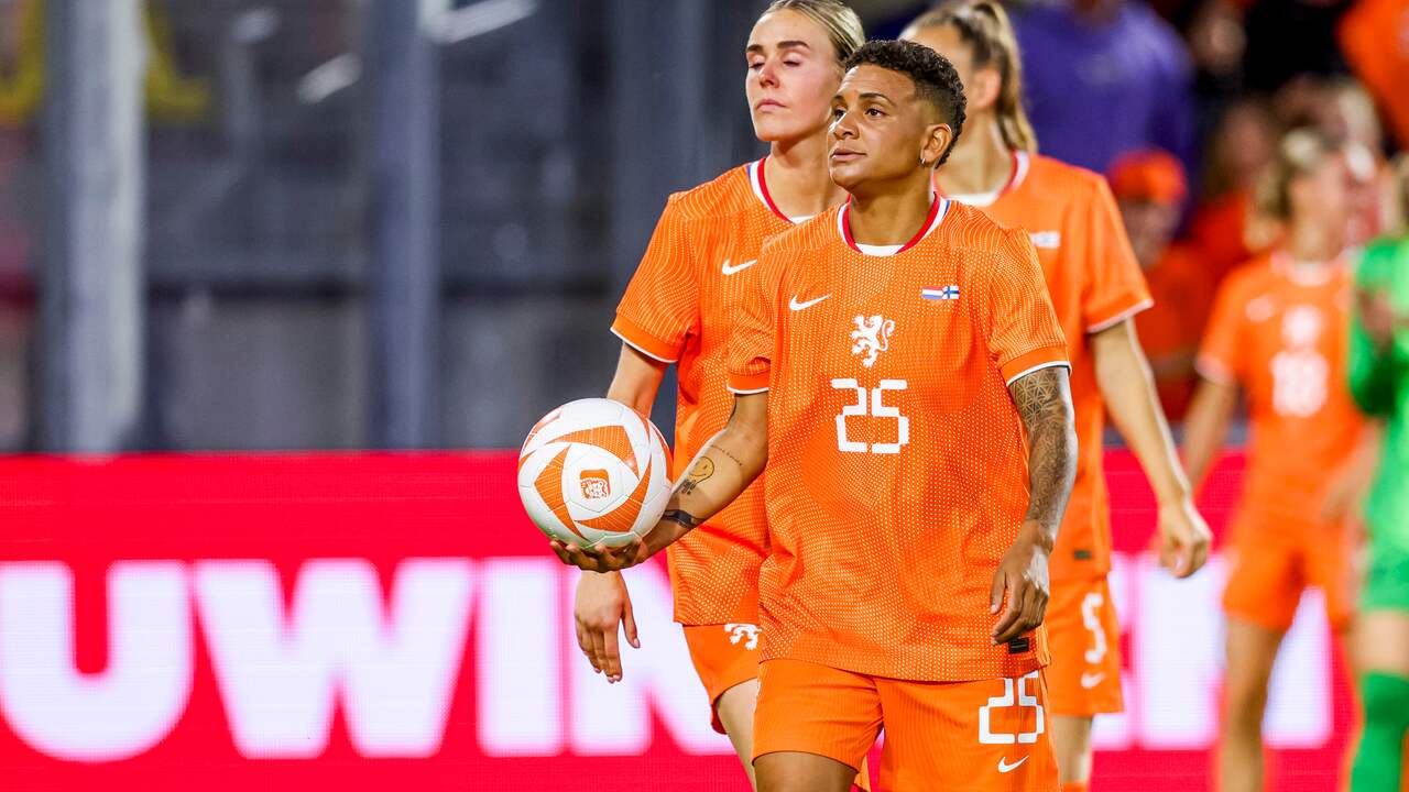 Oranje wint ook met reserves en scorende EK-afvaller Van de Sanden van Finnen | EK vrouwen | NU.nl