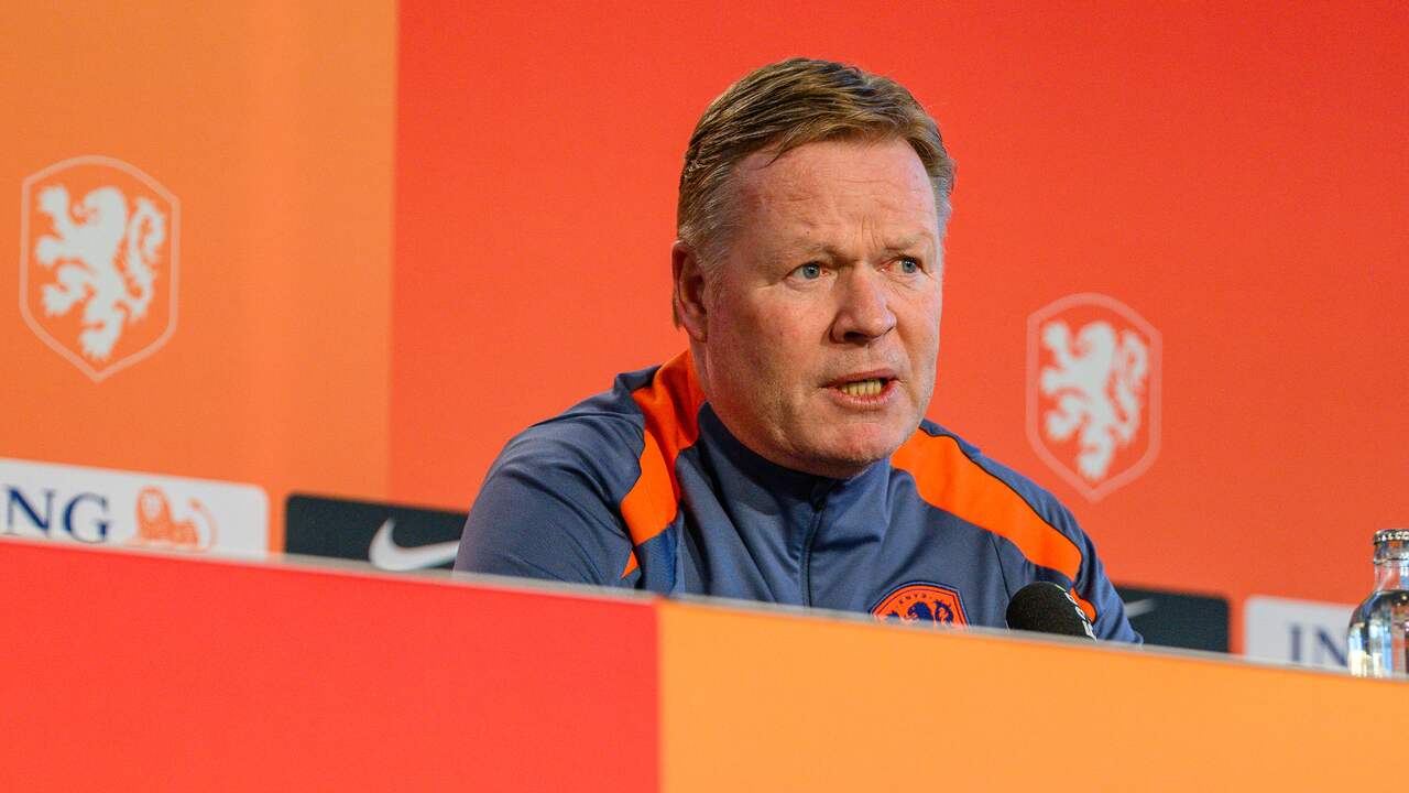 Live Oranje | Lees hier alles terug over de persconferentie van Koeman - NU.nl