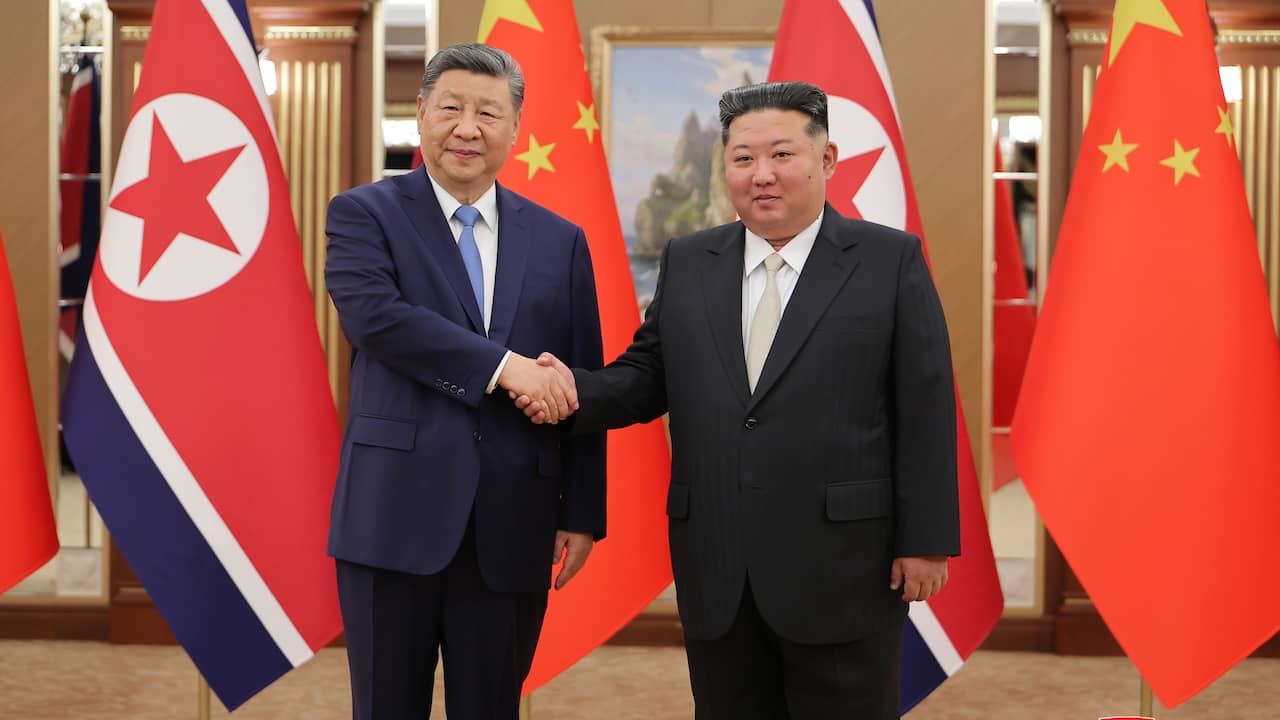 Kim Jong-un en Xi zeggen banden verder aan te halen na bezoek Noord ...