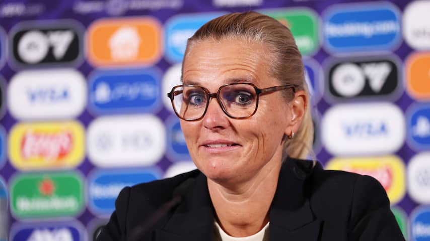 Wiegman verbaasd na 'bizarre' penaltyserie op EK: 'Nog nooit meegemaakt ...