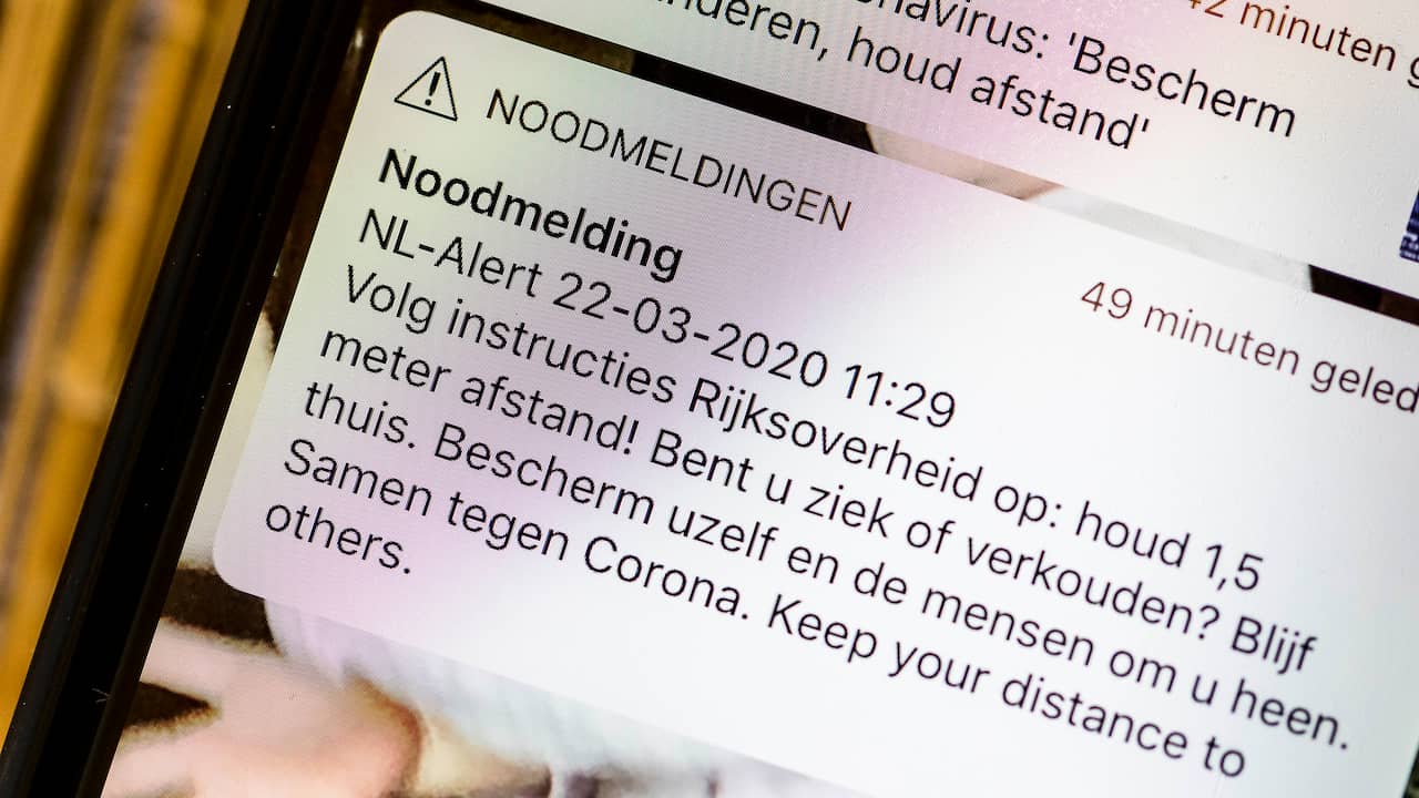 NL-Alert test controlebericht maandag ook op NS-informatieborden | Tech ...