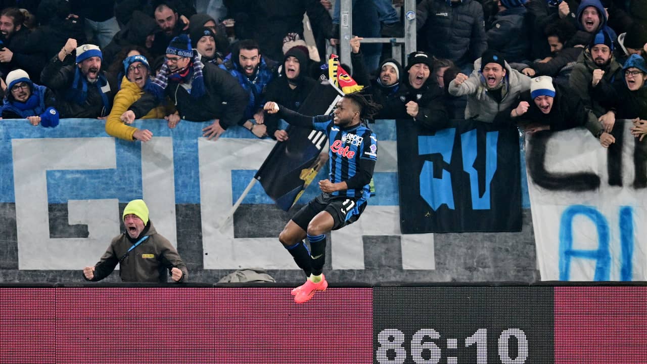 Lookman bezorgt Atalanta winst met late goal | NU.nl