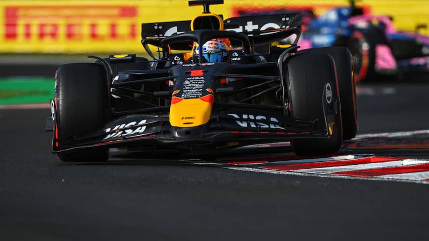 'Op ijs rijdende' Verstappen op grote achterstand in tweede training Hongarije | Formule 1 | NU.nl