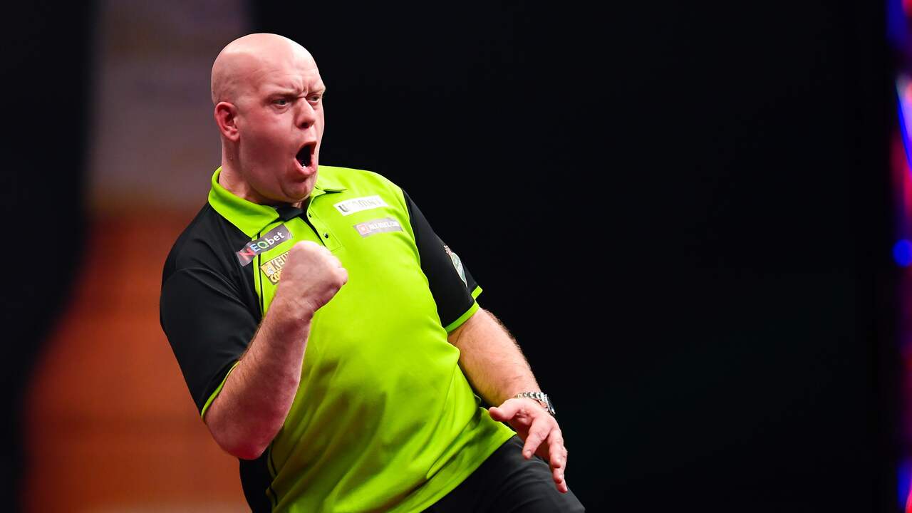 Van Gerwen, Noppert én Van Veen bereiken kwartfinales Austrian Darts Open | Darts | NU.nl