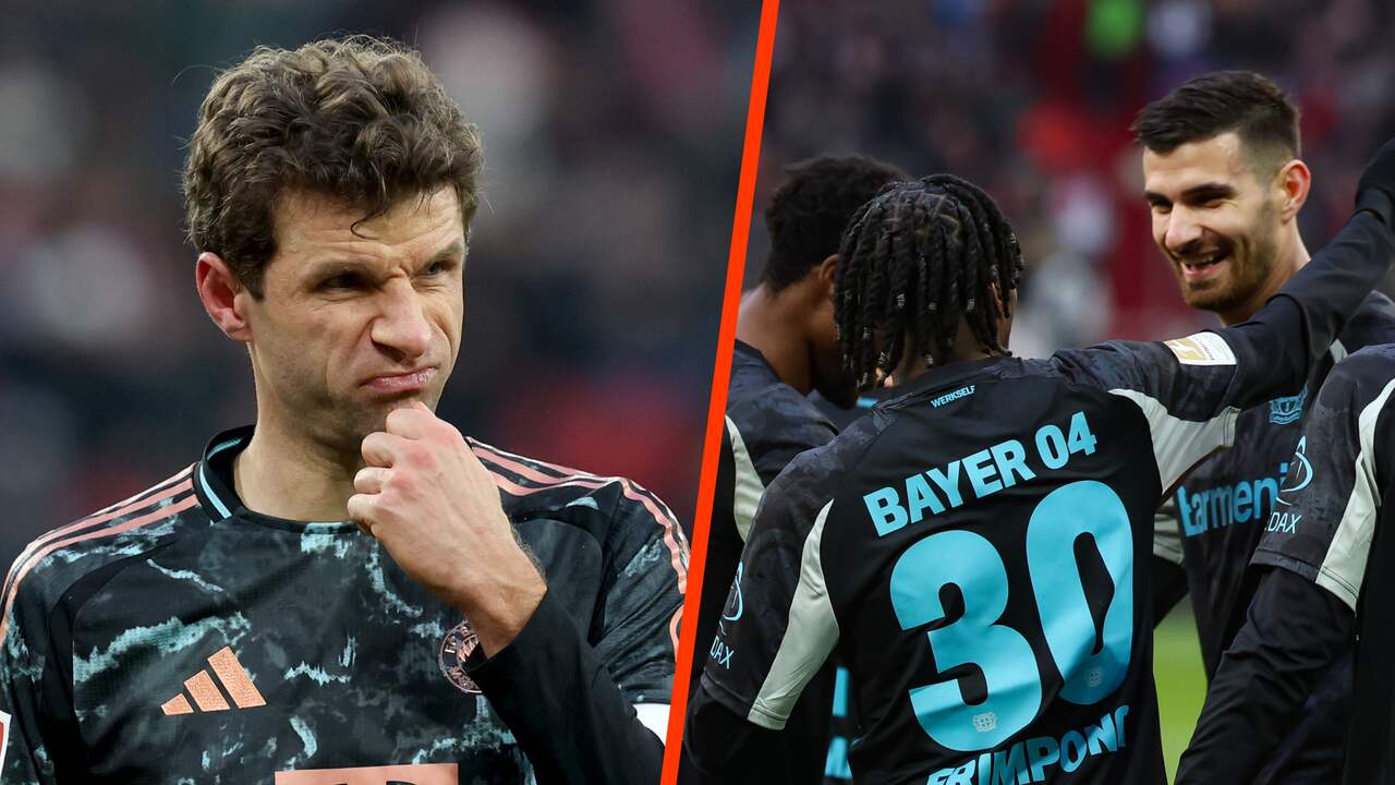 Bayern lijdt eerste nederlaag en ziet Leverkusen van uitblinker ...
