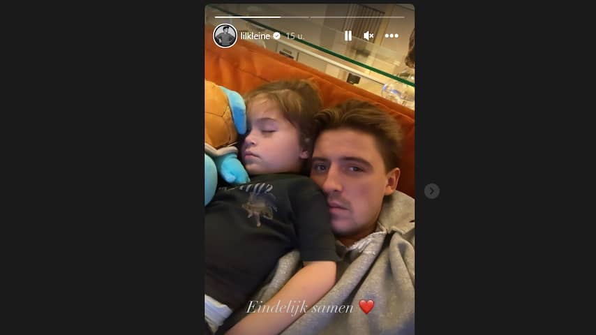 Lil Kleine na een jaar weer herenigd met zoon Lío: 'Eindelijk samen' | Achterklap | NU.nl