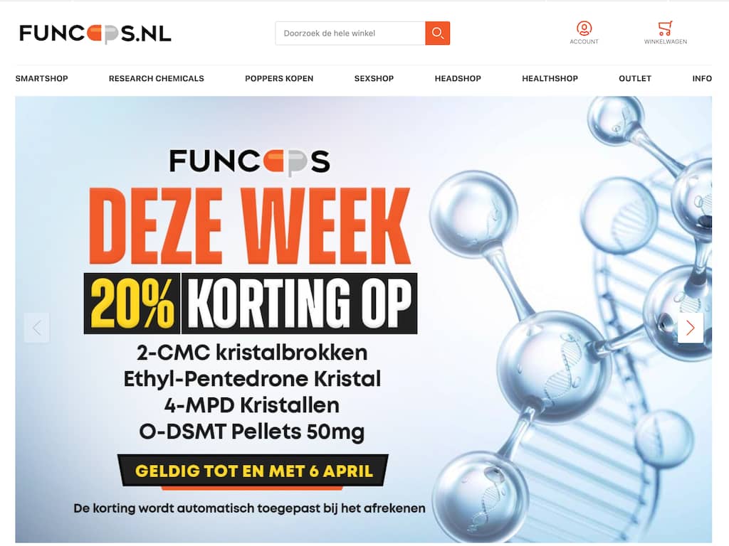 Mogelijk tientallen doden, maar webshops als Funcaps lijken ongrijpbaar | Misdaad | NU.nl