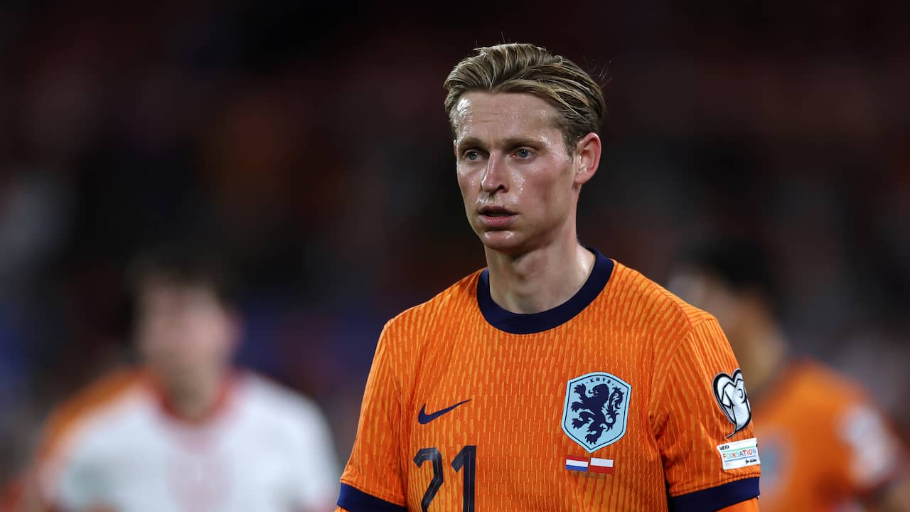 Frenkie de Jong mist duel Oranje met Litouwen vanwege lichte blessure ...
