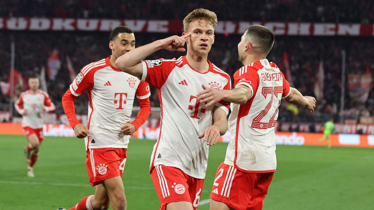 Joshua Kimmich kopt Bayern op voorsprong tegen Arsenal | NU.nl