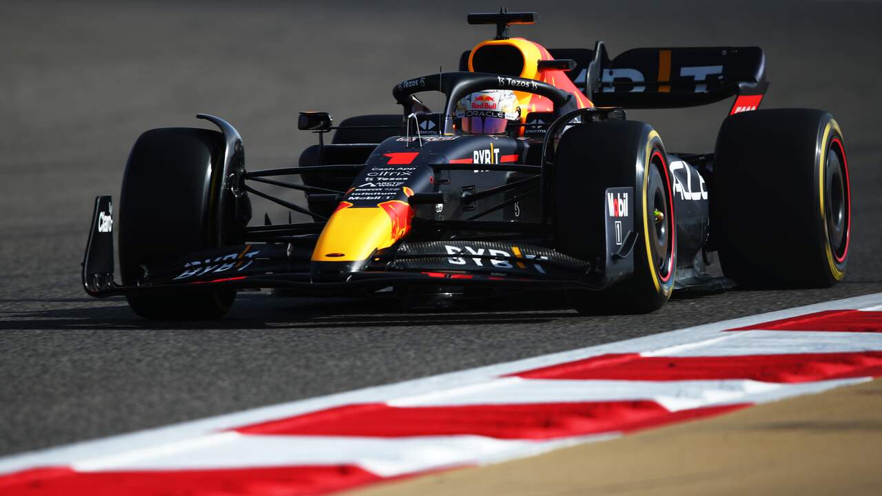 Verstappen vijfde in eerste training GP Bahrein, Gasly klokt snelste tijd | Formule 1 | NU.nl