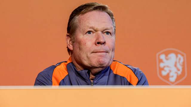 Live Oranje | Lees hier alles terug over de persconferentie van Koeman ...