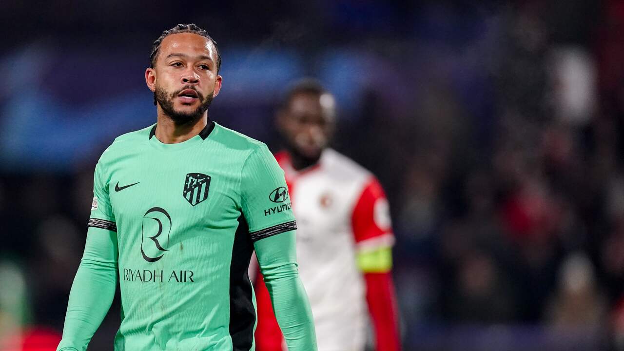 Memphis maakt eindelijk weer minuten bij Atlético: 'Voelde me geen voetballer' | Voetbal | NU.nl