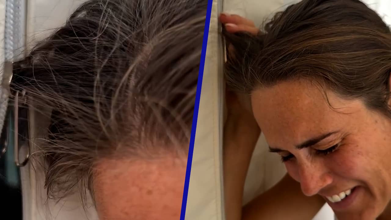 Vrouw van Sander Lantinga tijdens pijnlijk moment: 'Niet doen!' | NU.nl