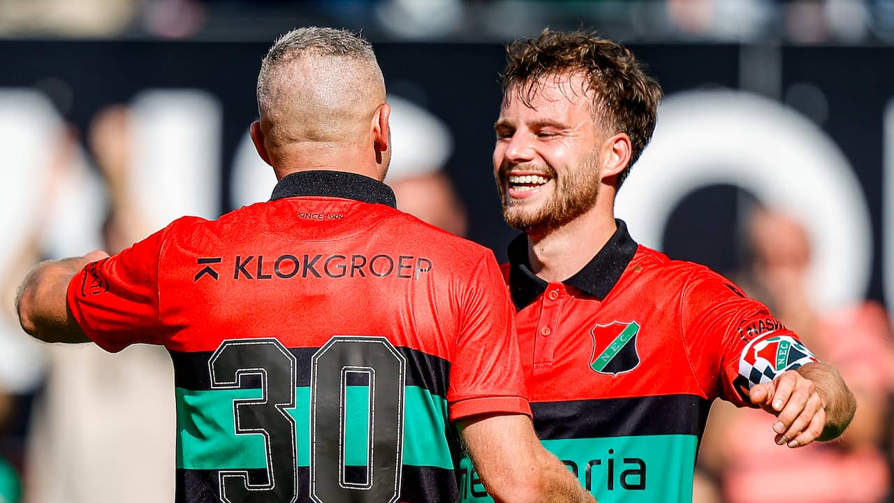 NEC wint weer na mindere periode en bezorgt AZ eerste Eredivisie-nederlaag | Voetbal | NU.nl