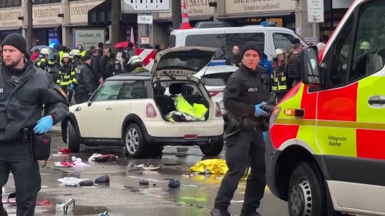 Verdachte München reed bewust in op menigte, aantal slachtoffers loopt ...