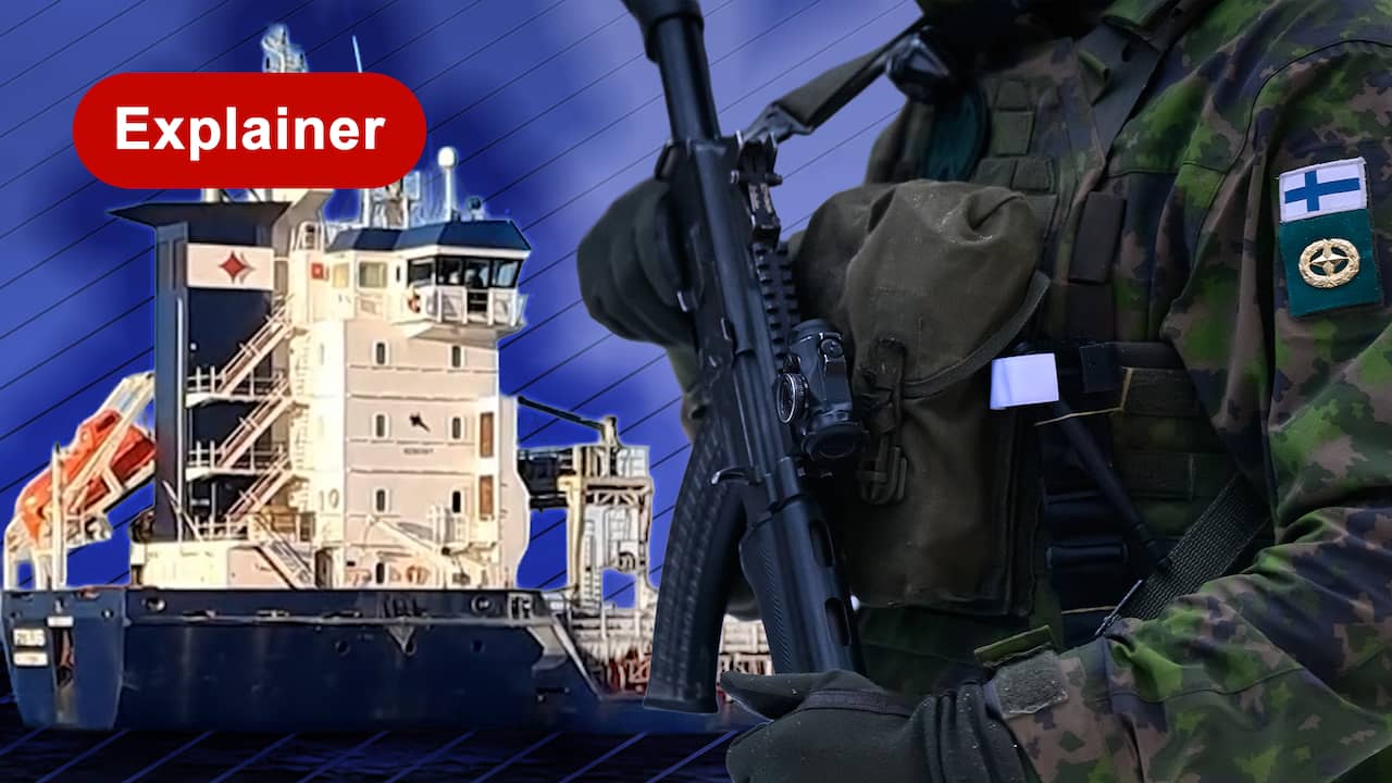 Finland laat schip dat van Russische sabotage wordt verdacht weer ...
