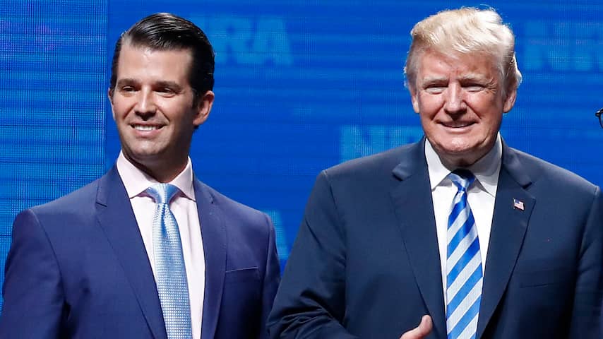 'Trump wist wel degelijk van ontmoeting zoon en Russen in 2016 ...