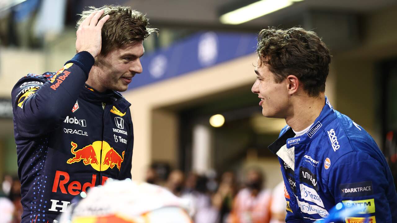 Norris kijkt vanaf derde startplaats uit naar titelstrijd: 'Heb de beste plek' | Formule 1 | NU.nl