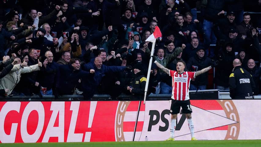 Ruime zeges én inzinking: het knotsgekke jaar van kampioen PSV ...