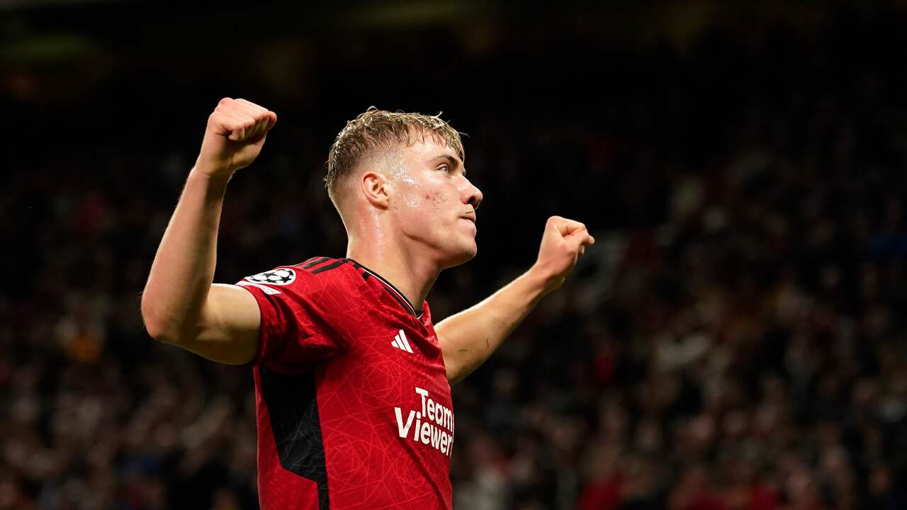 Højlund kopt Manchester United op voorsprong | NU.nl