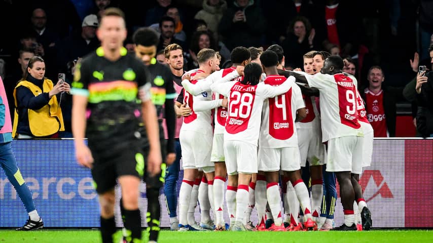 Ajax maakt einde aan perfecte score PSV na comeback in zinderende ...