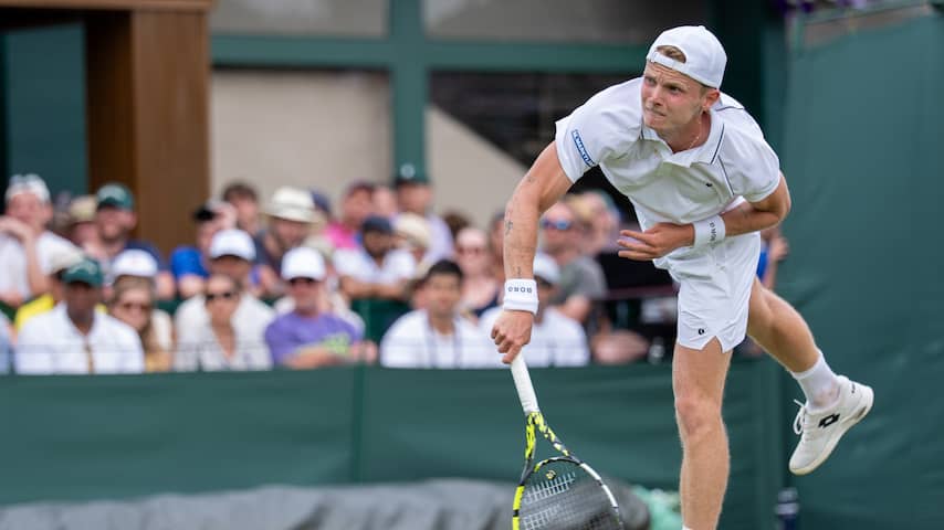 Jesper de Jong vindt Davis Cup-debuut mooier dan Wimbledon ...