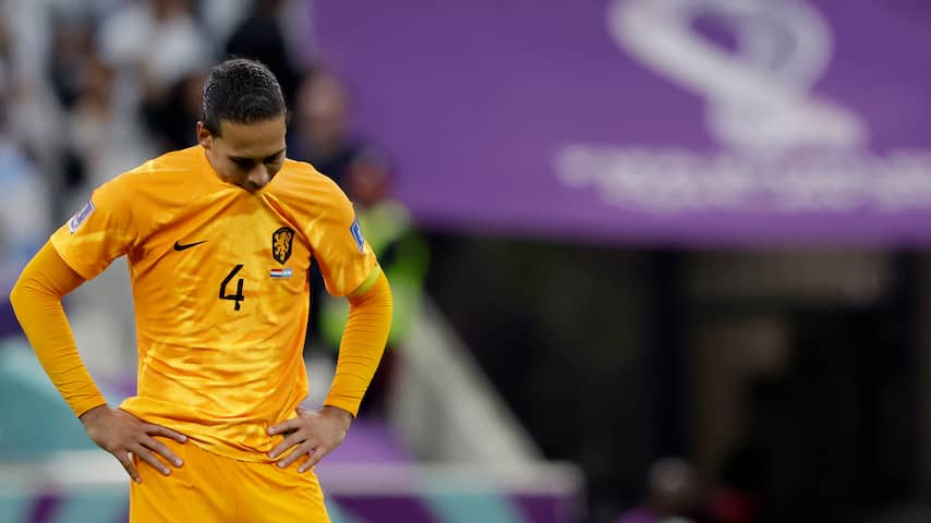 Van Dijk heeft gemiste penalty op WK verwerkt: 'Heb nacht erna niet ...