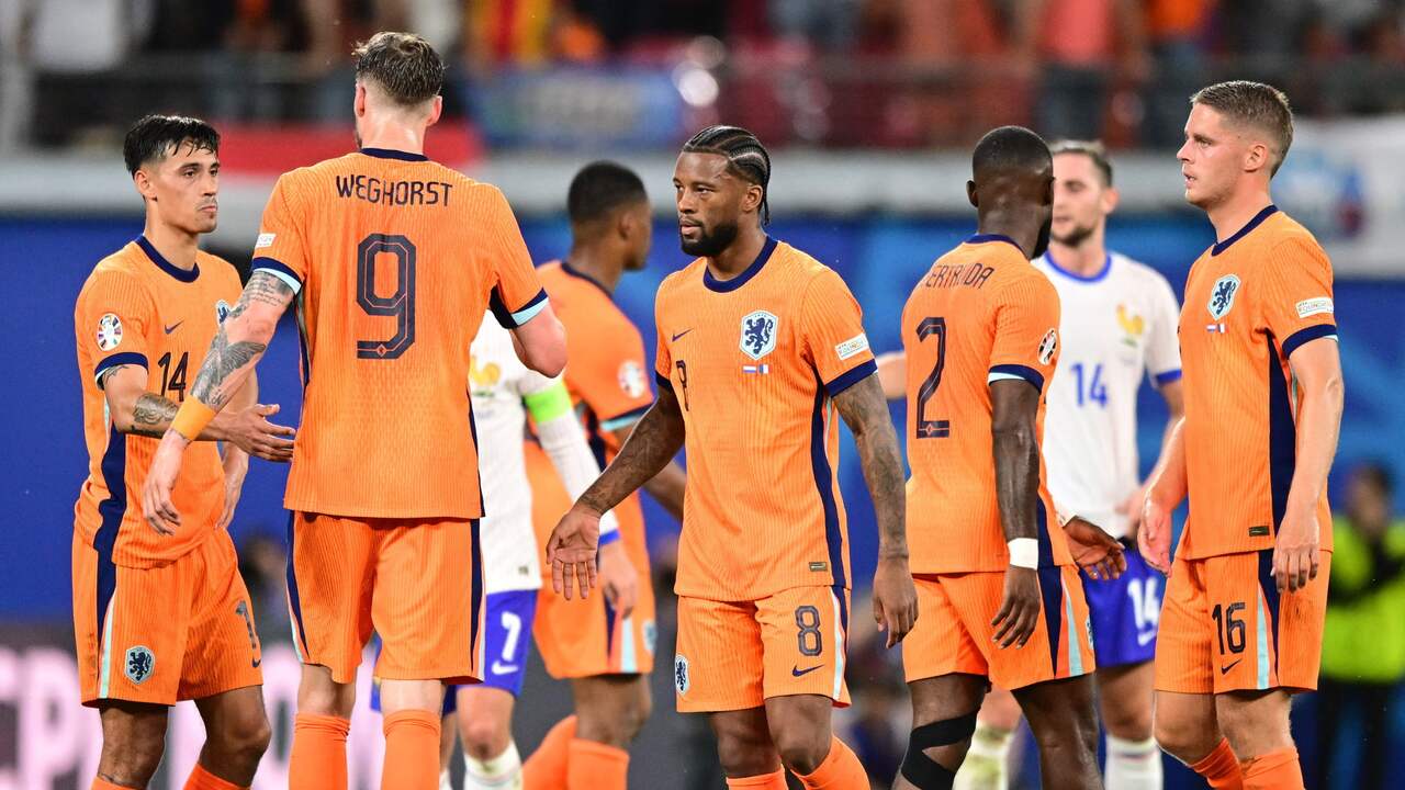 Oranje speelt gelijk tegen Frankrijk en zet grote stap richting achtste ...
